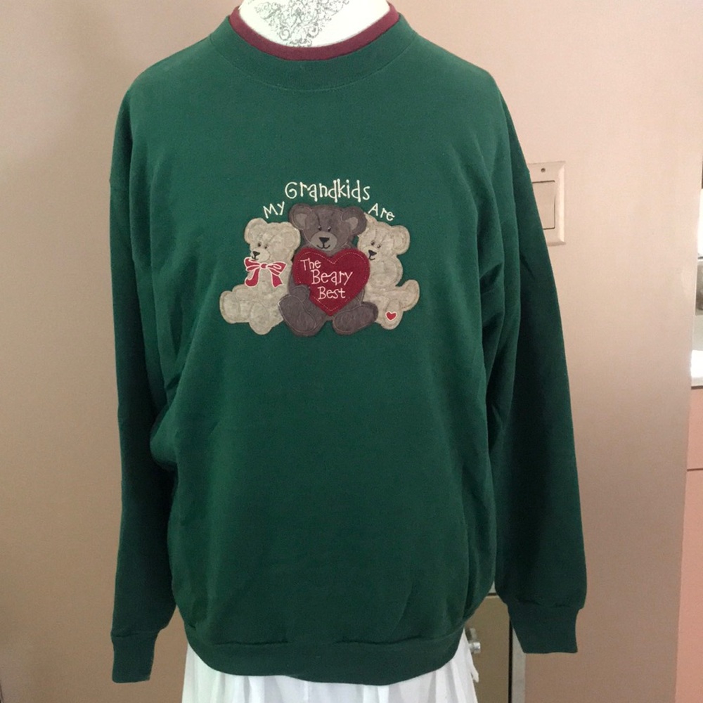 Teddy Bear Sweatshirt - Gem